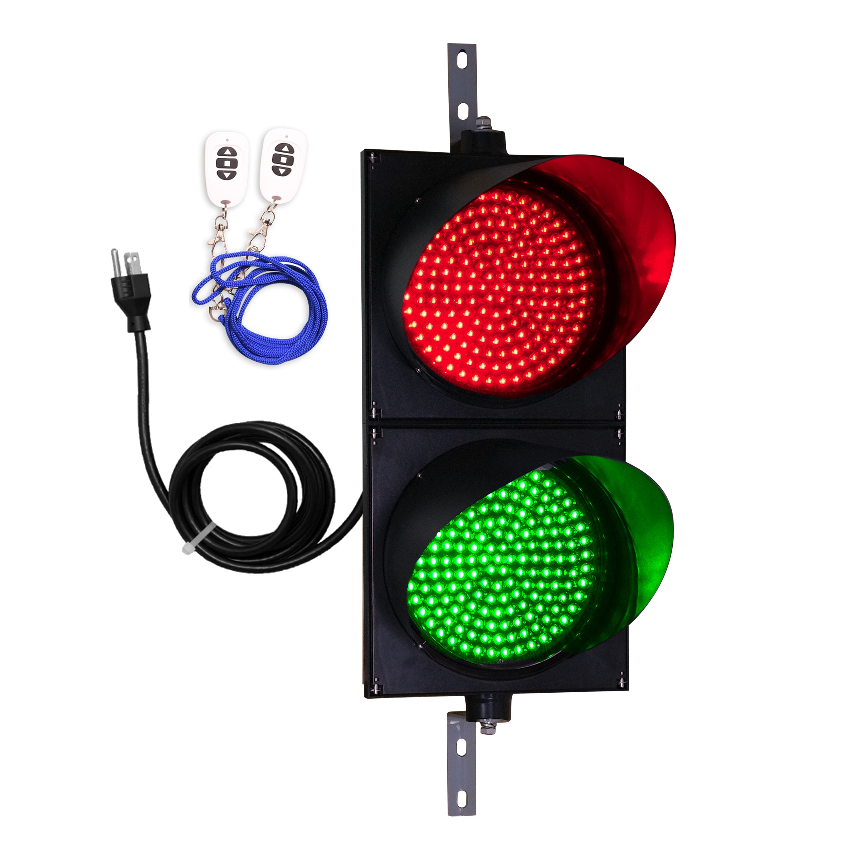 12 Inch Diameter Lens LED Stop-Go Loading Dock Traffic Light, Red Gree ...
